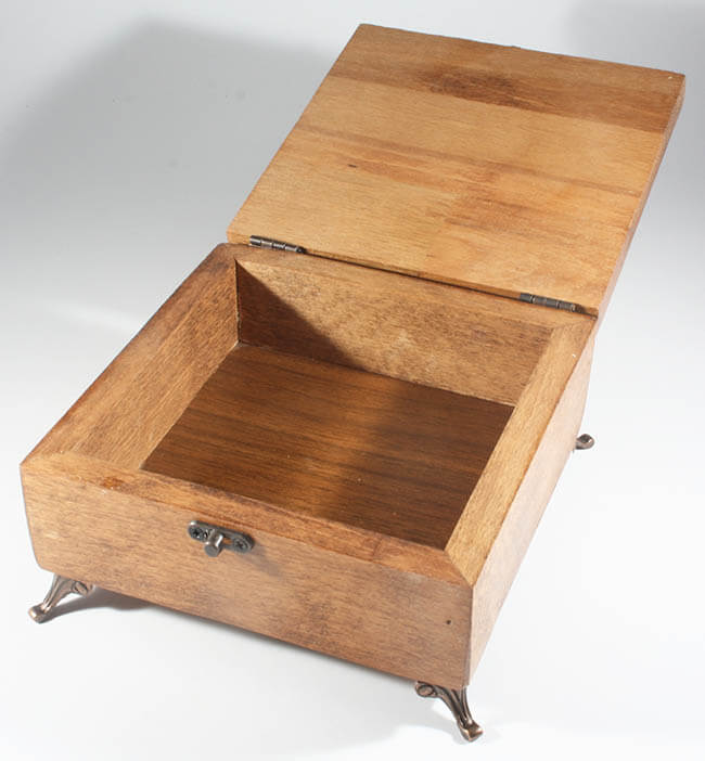 Carved Wood Clock Box at Nathan Lozano blog