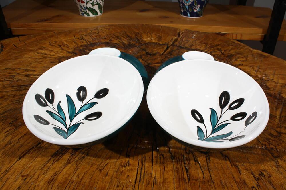 Olive motif bowl set